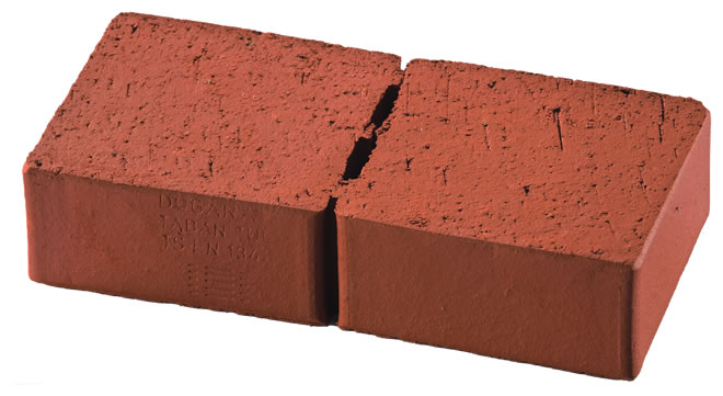 Half Clinker Base Brick - Doğanay Clinker Brick Tile Press, Handmade ...